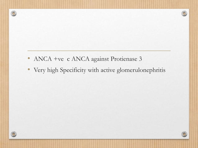 Anca associated vasculitis new | PPTX