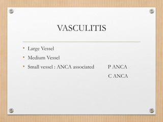 Anca associated vasculitis new | PPTX