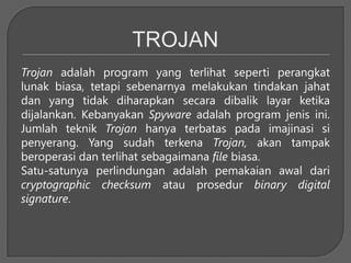 Ancaman-Ancaman pada Keamanan Jaringan Komputer | PPTX
