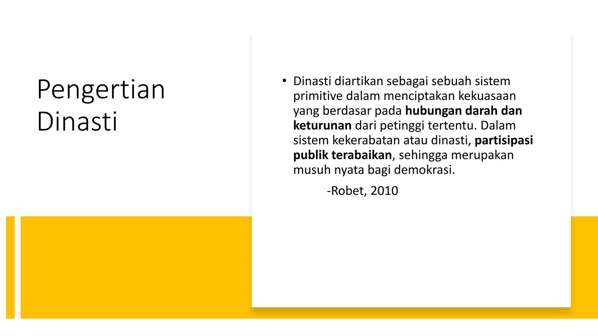 Ancaman Dinasti Politik & Peran Parpol.pptx