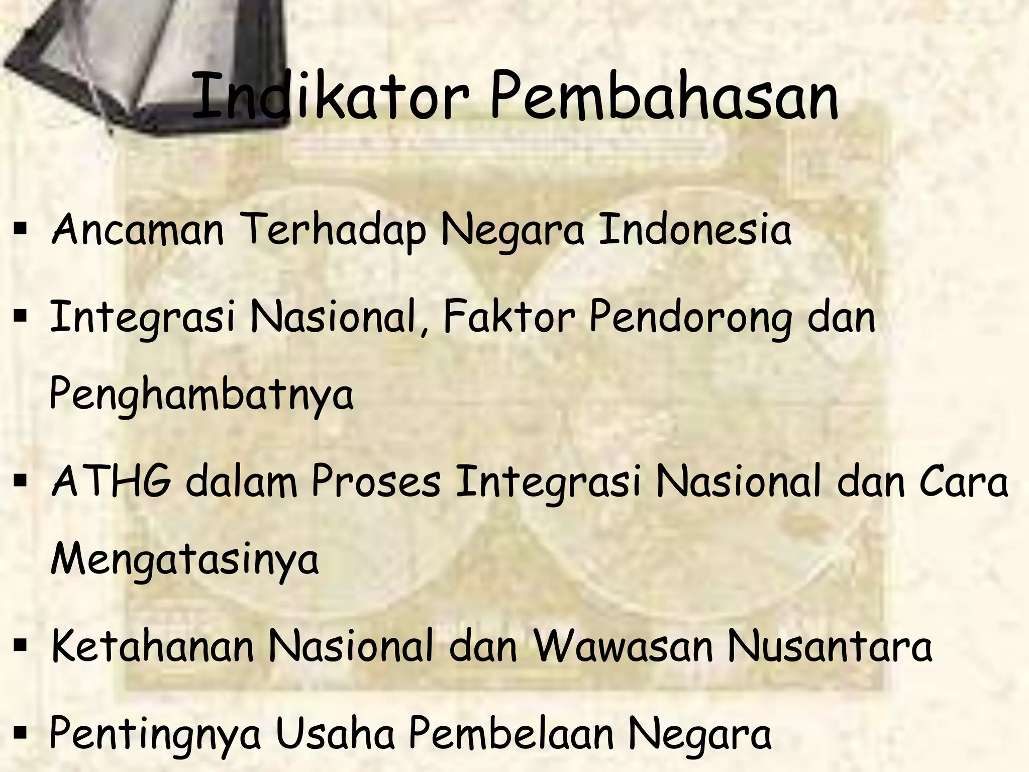 Ancaman, tantangan, hambatan, gangguan | PPTX