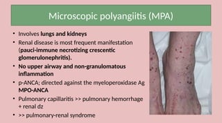 anca vasculitis in pediaric pts .pptx