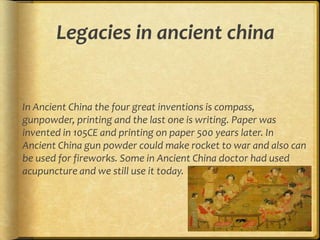Anceint china | PPT