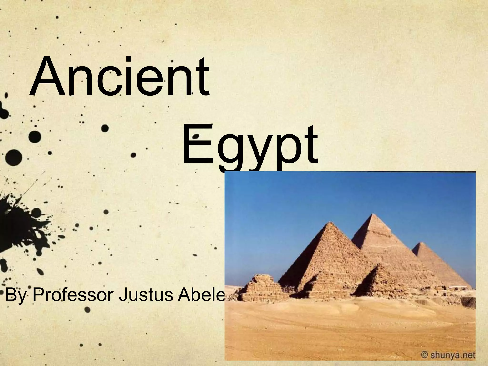 Anceint egypt | PPT