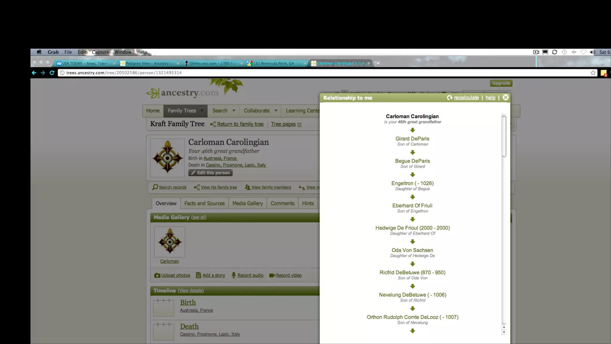 Kraft Ancestors and stuff copy | PPT