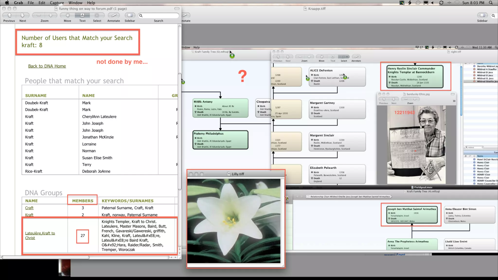 Kraft Ancestors and stuff copy | PPT