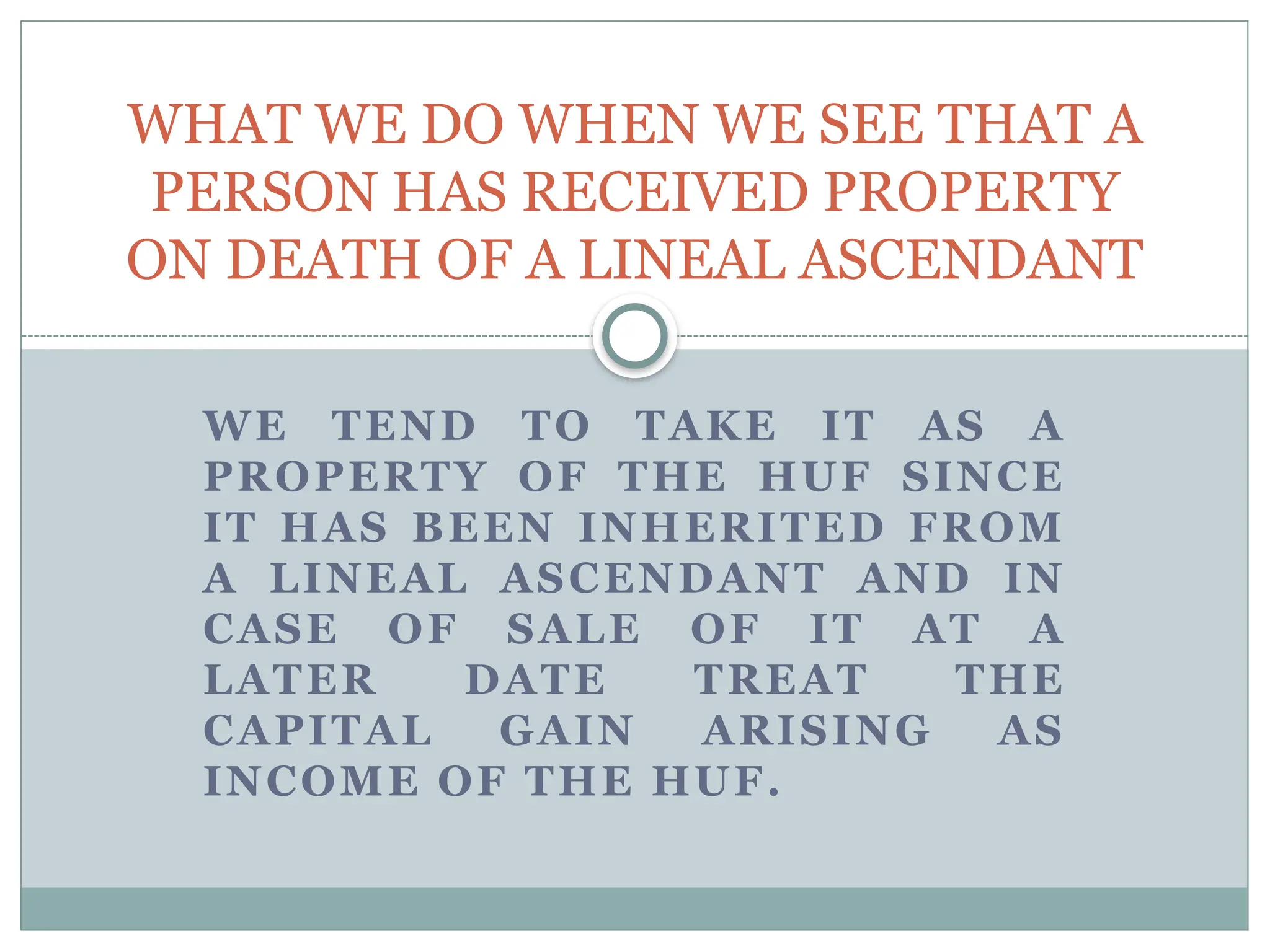 ancestral vs joint family properties.ppt | Life Insurance | Insurance