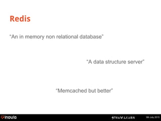 Steam Learn: An introduction to Redis | PDF