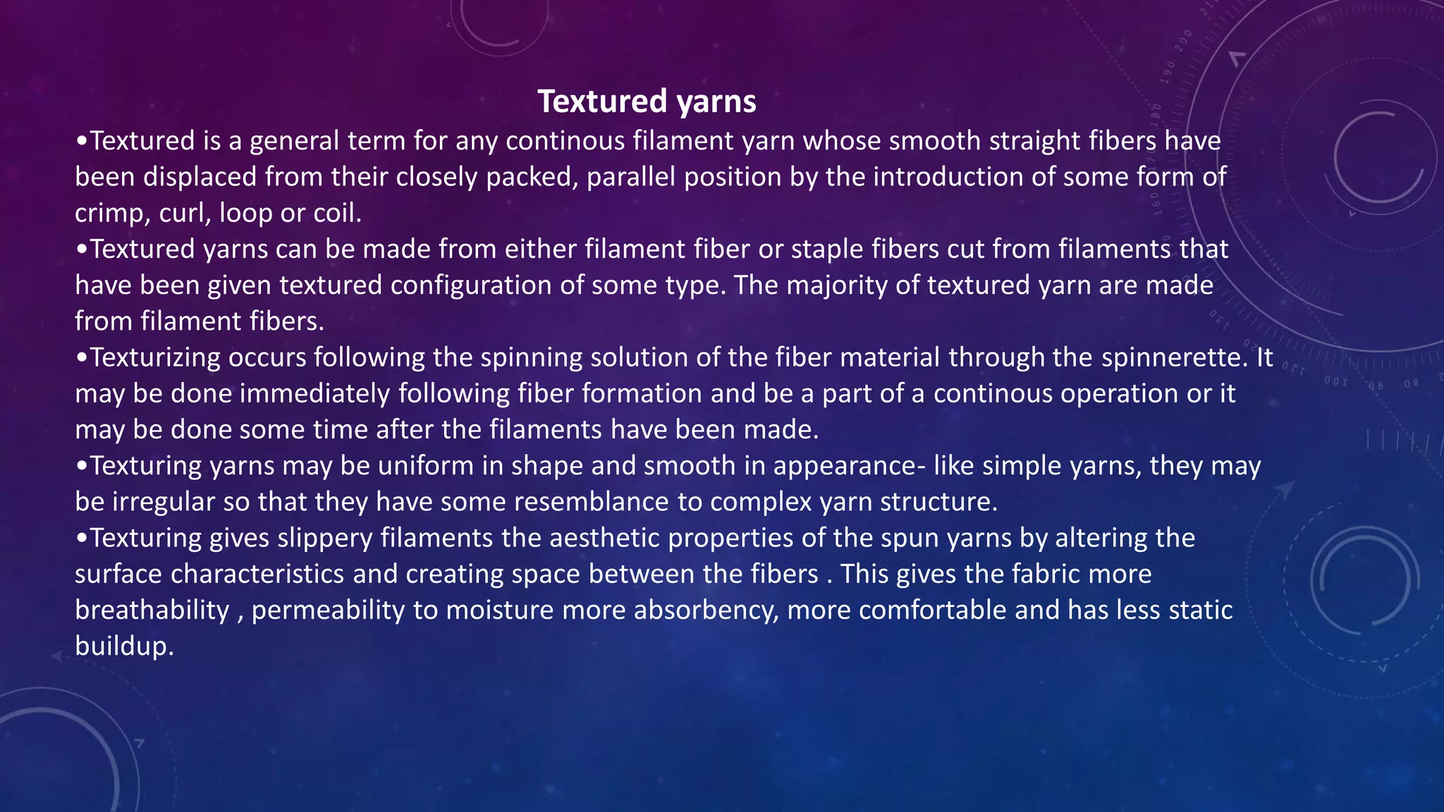 Novelty and Textured Yarn | PDF