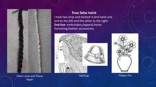 Novelty and Textured Yarn | PDF