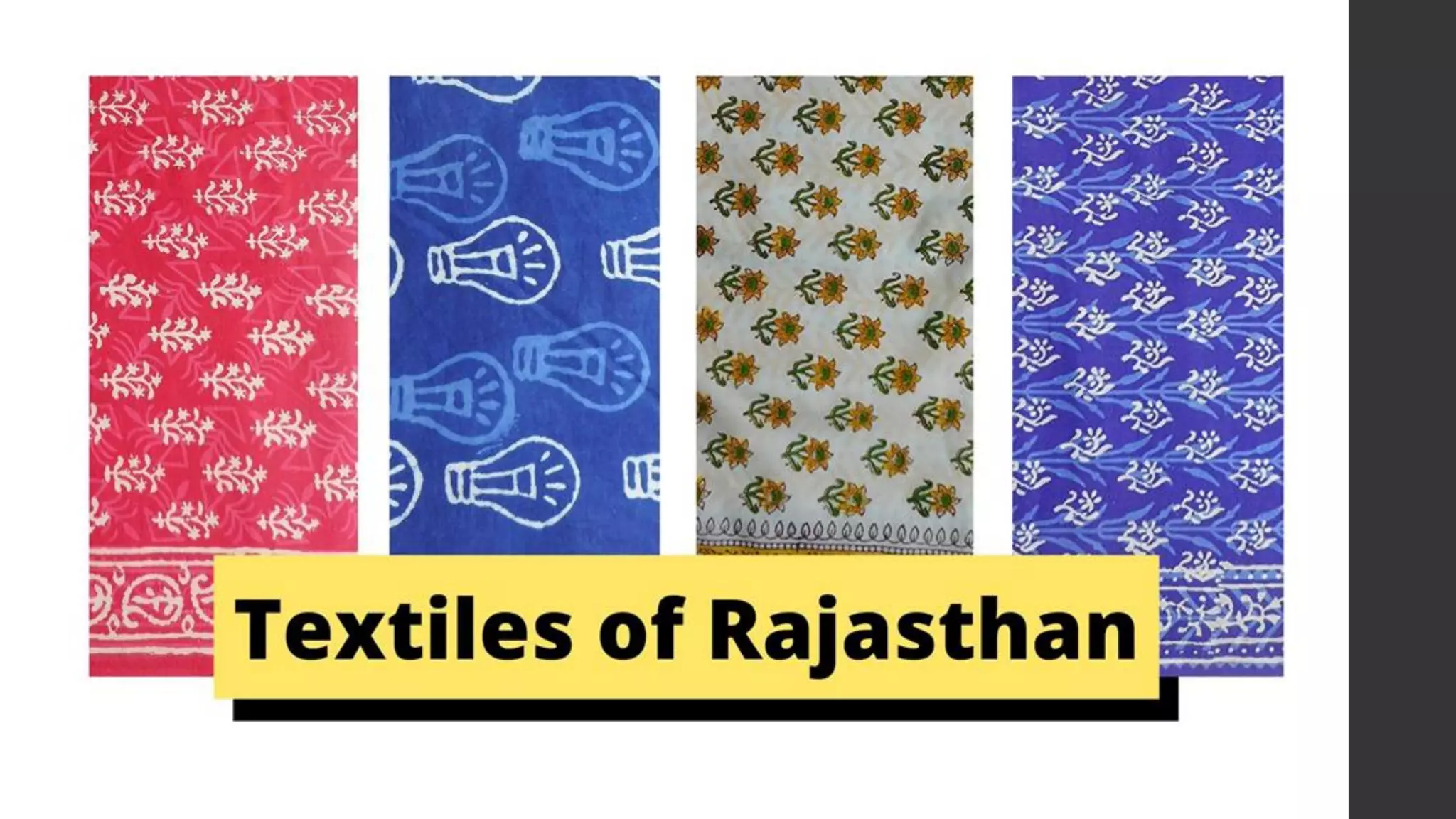 Textiles of Rajasthan | PDF