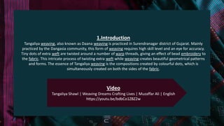 Tangaliya weave | PDF | Needlework | Arts and Crafts