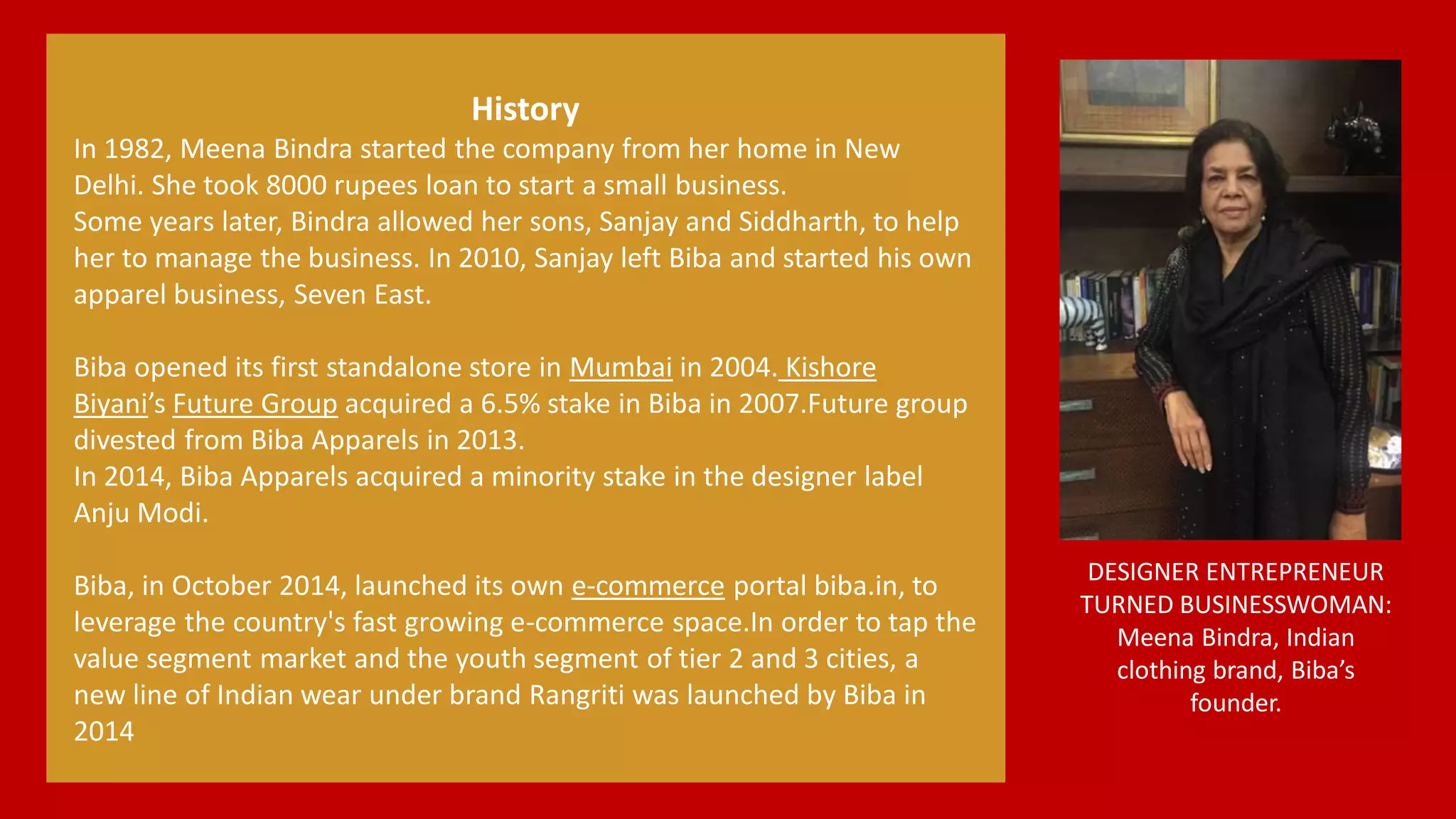 Biba Brand Study | PDF