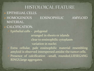 Pindborg tumor by Anchal Mehra | PPTX