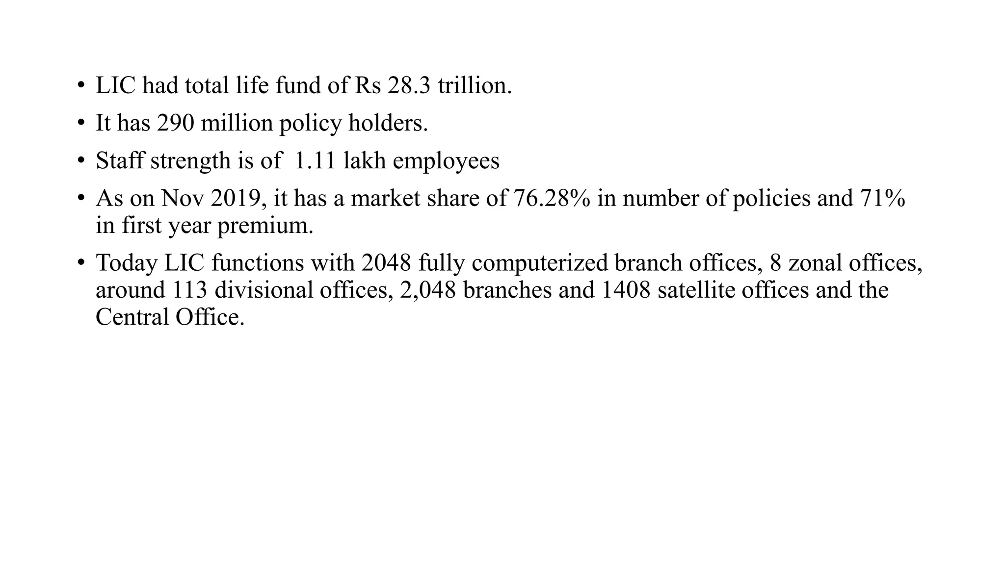 Life Insurance Corporation of India | PPTX