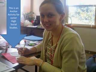 Anchor Activities Make And Take | PPT | Secondary Education | Education