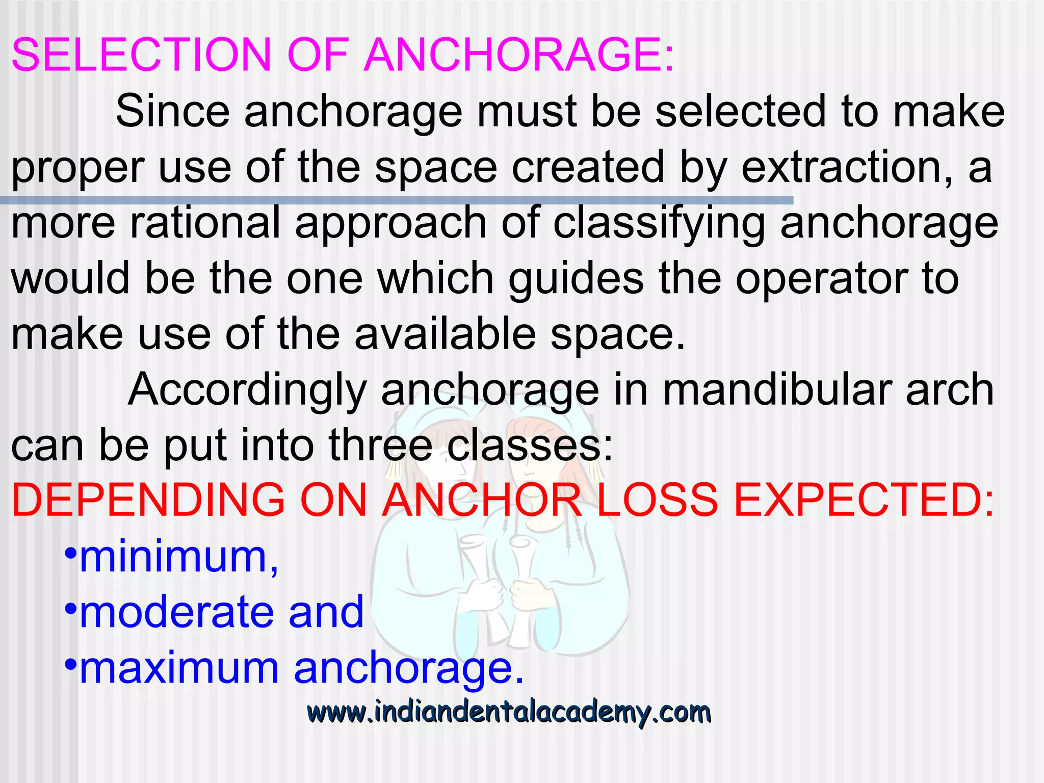 Anchorage in orthodontics /certified fixed orthodontic courses by ...