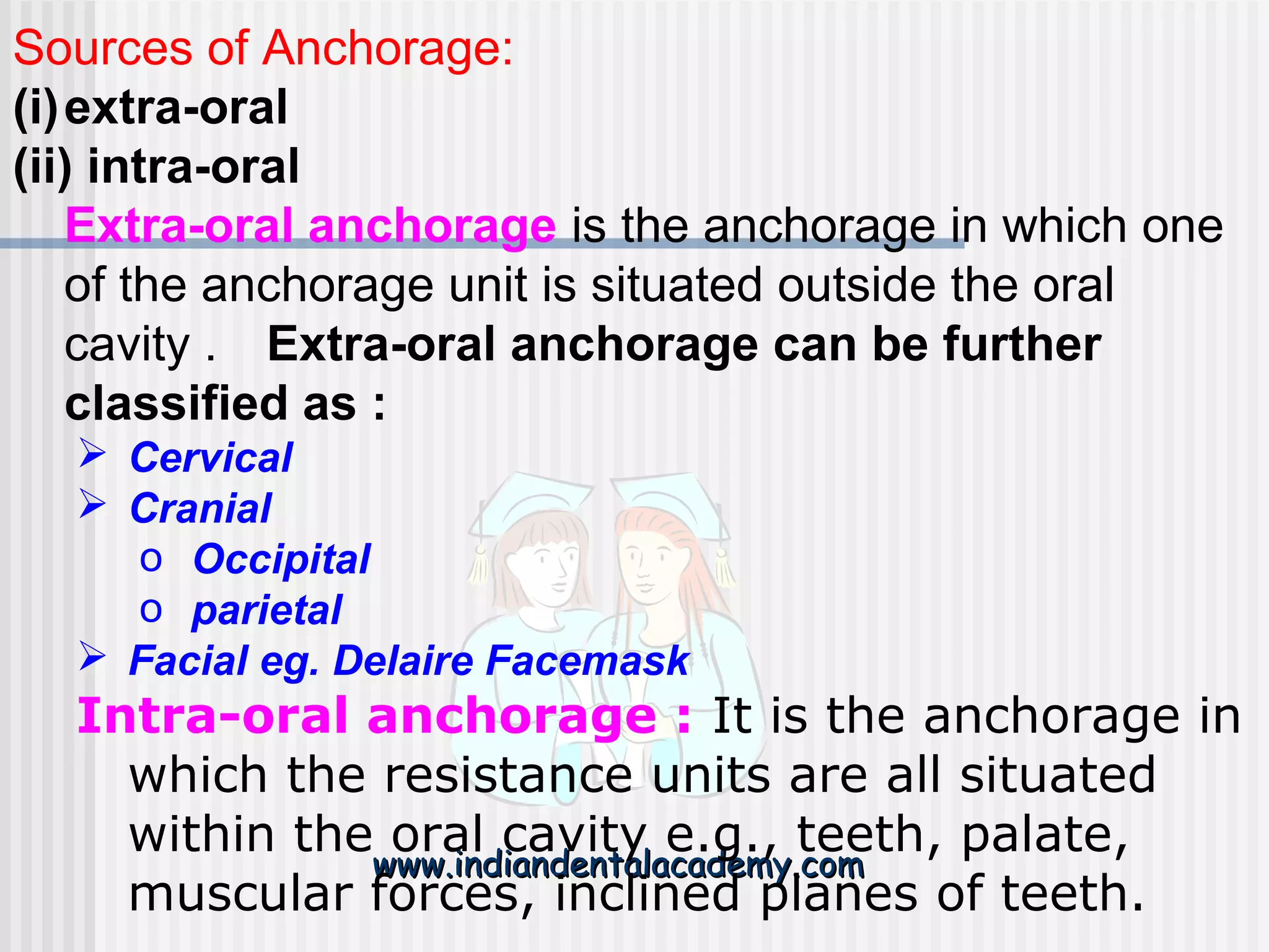 Anchorage in orthodontics /certified fixed orthodontic courses by ...