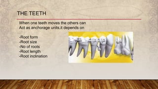 Anchorage in orthodontics | PPTX