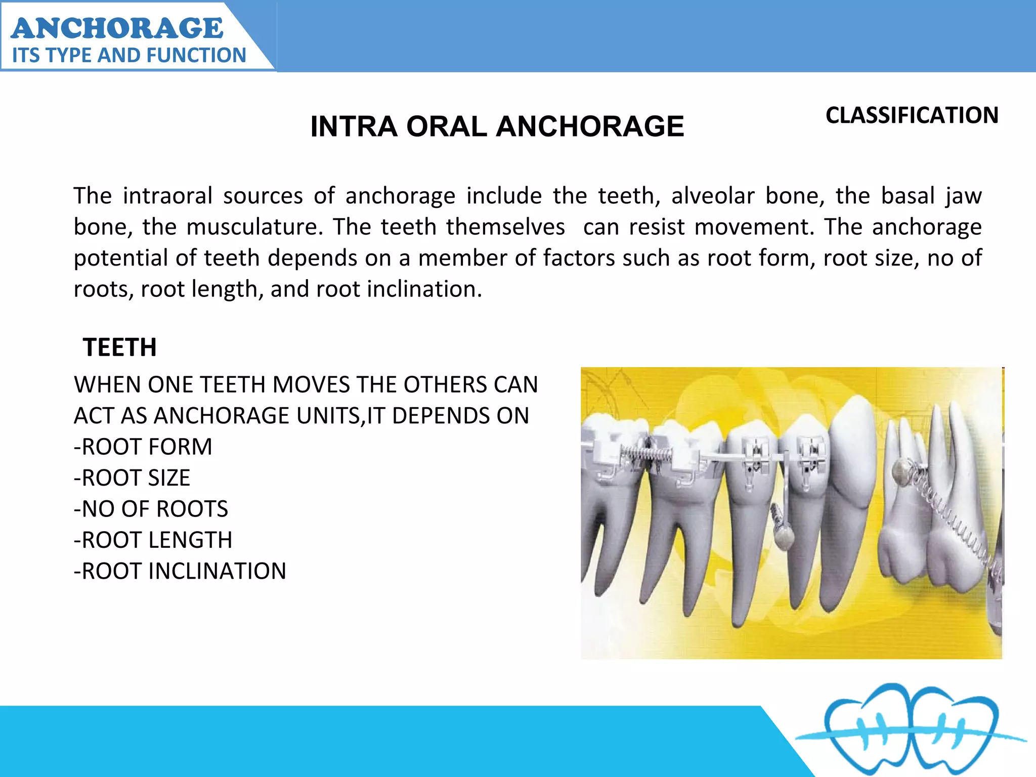 Anchorage and its type and variations | PPT