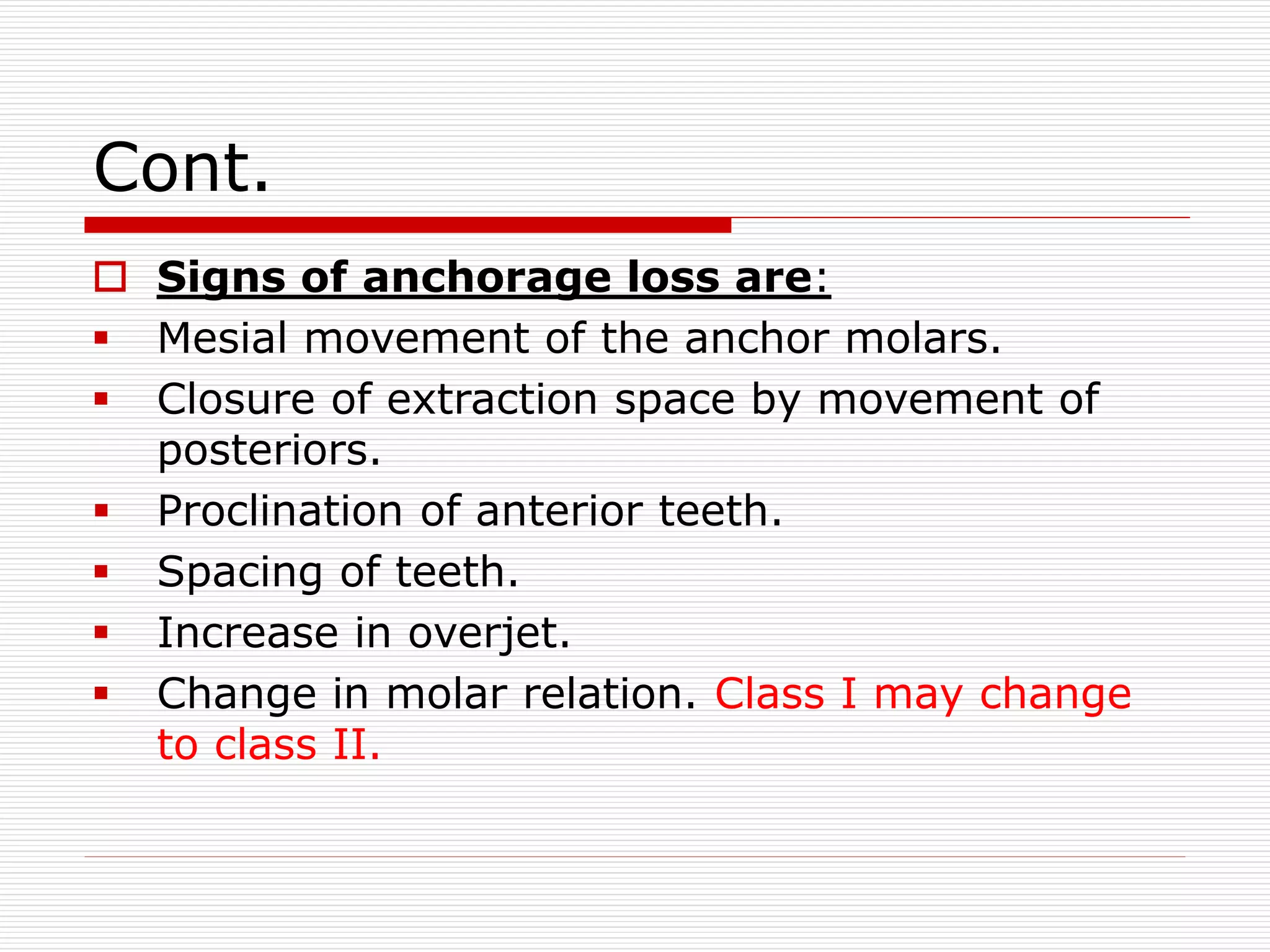 Basics of Orthodontic Anchorage | PPT