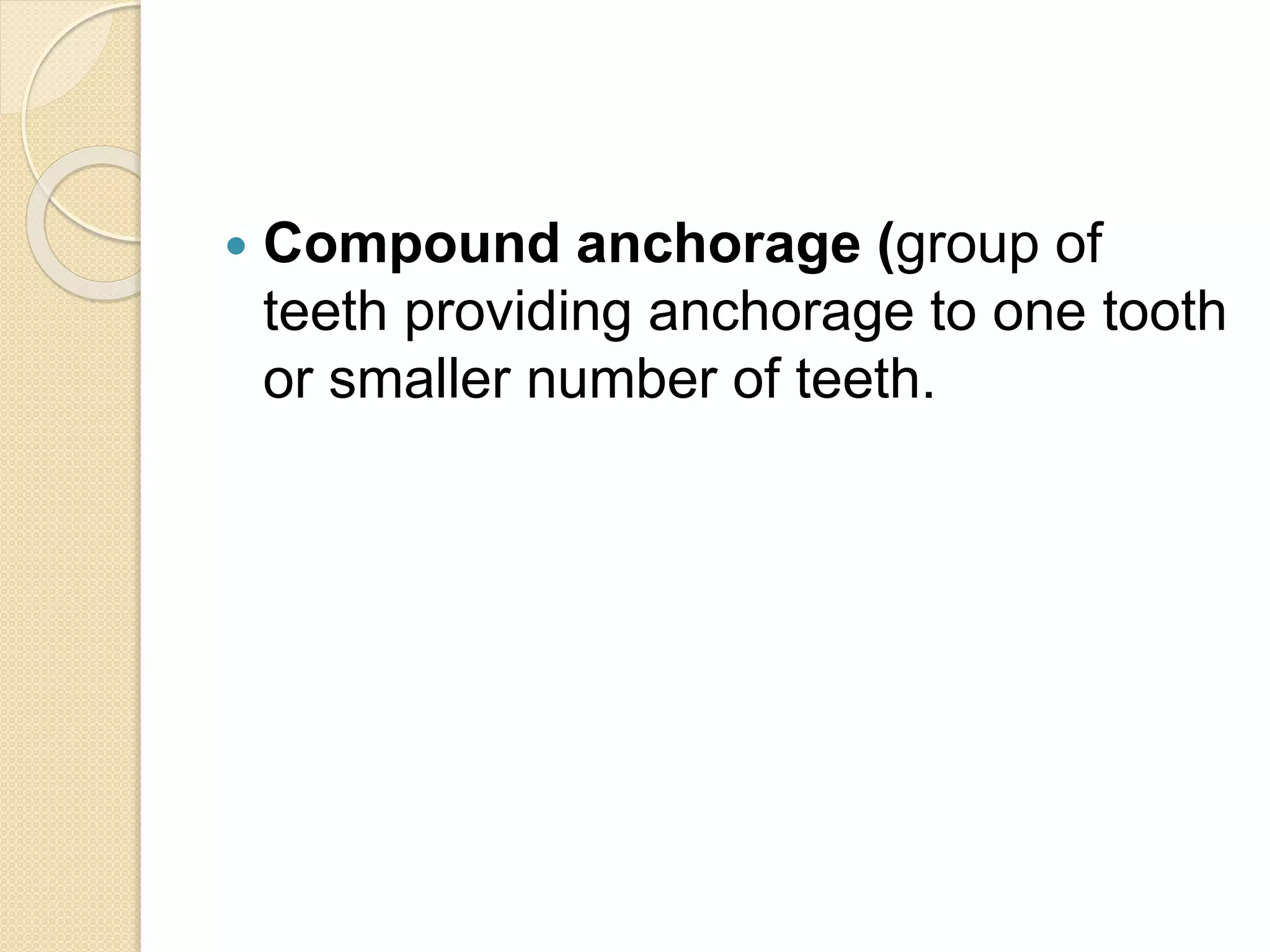 Anchorage in orthodontics- Dr Lubna Abu Alrub | PPTX