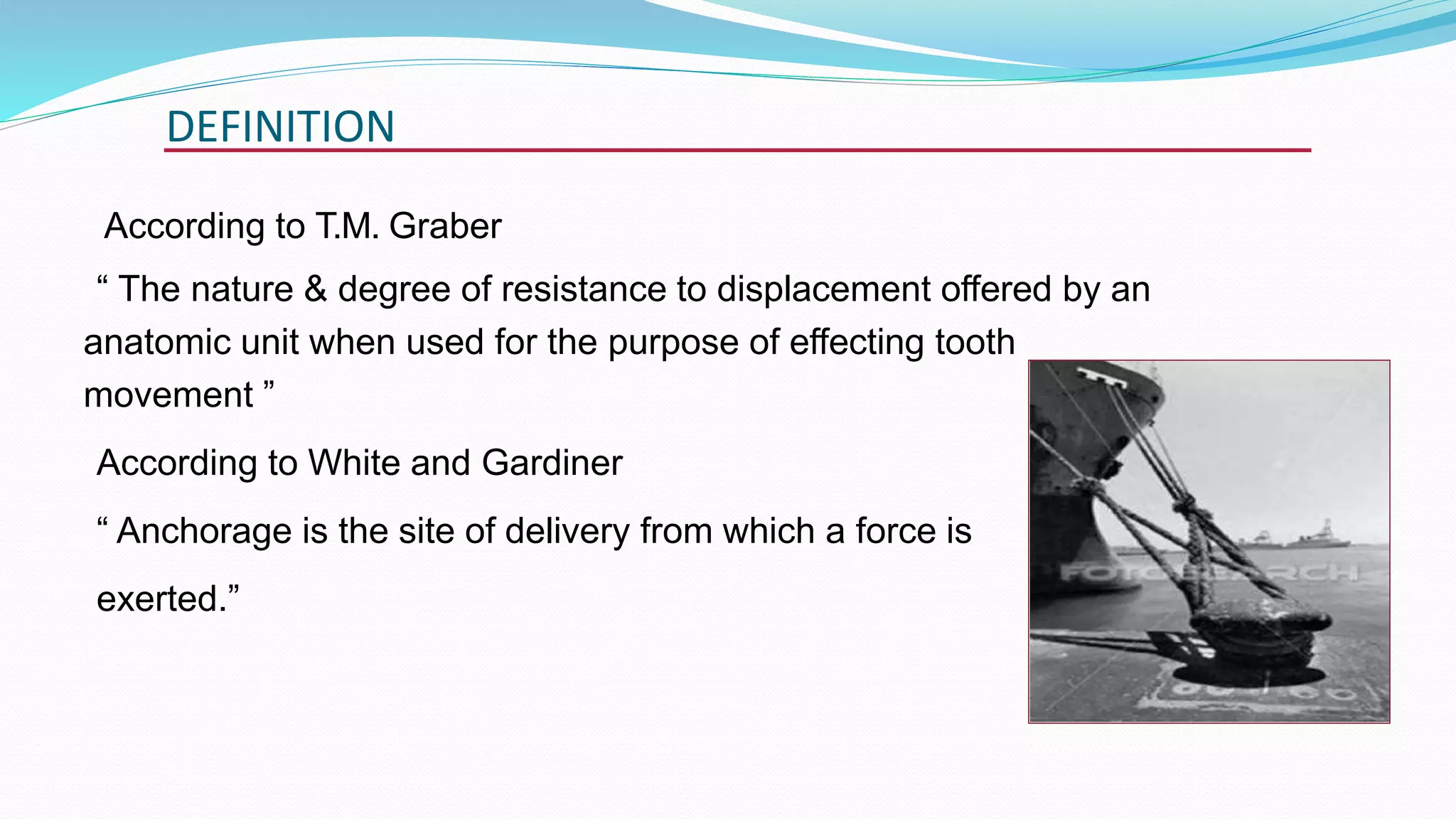 Anchorage in orthodontics | PPTX