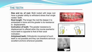 Anchorage in orthodontics | PPTX