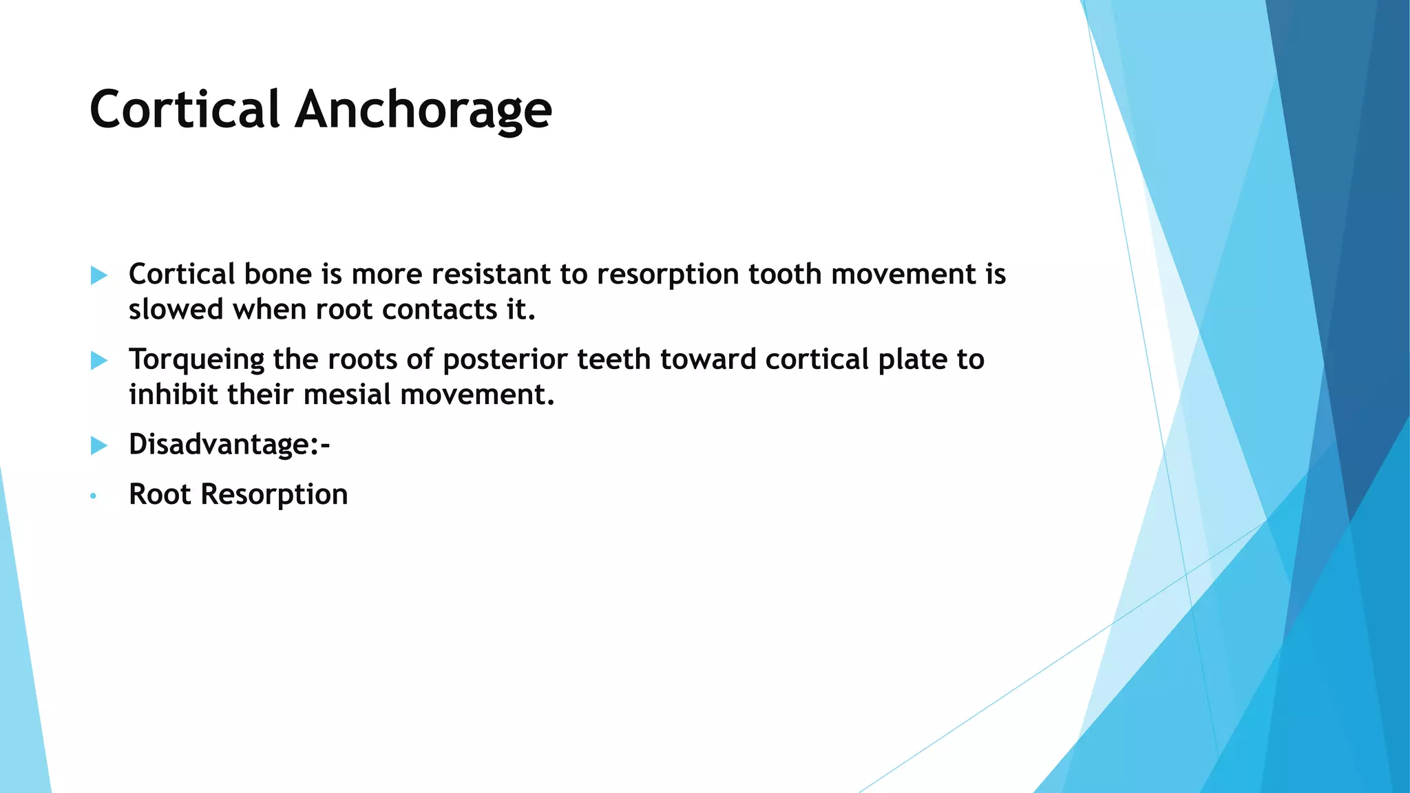 Anchorage in Orthodontics | PPTX
