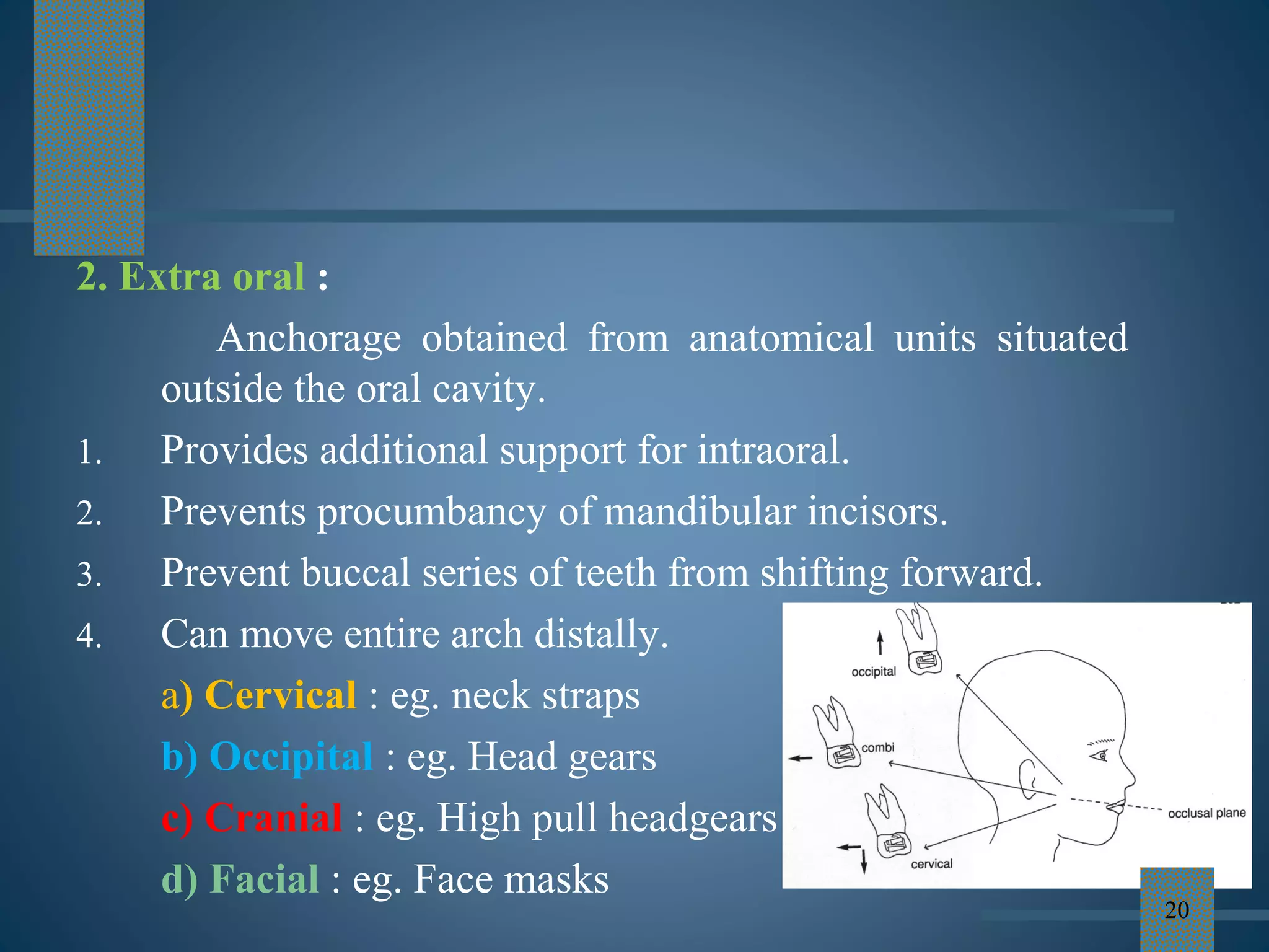 Anchorage in orthodontics ppt | PPT