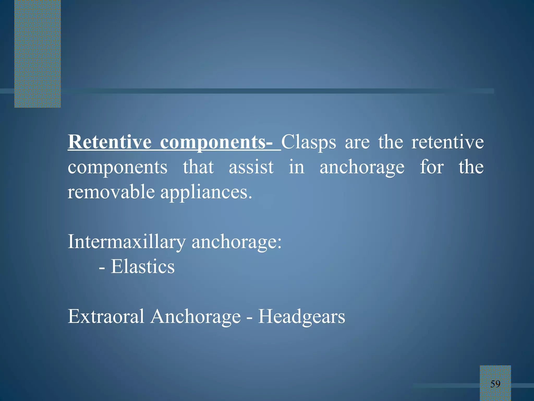 Anchorage in orthodontics ppt | PPT