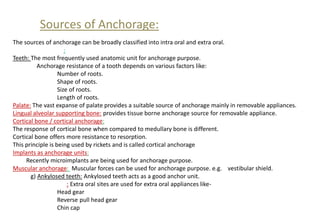 Anchorage & it’s variants | PPTX