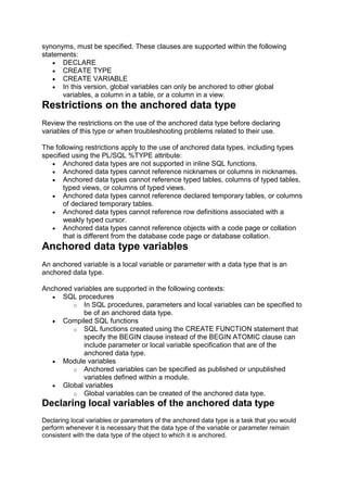 Anchored data type | DOCX