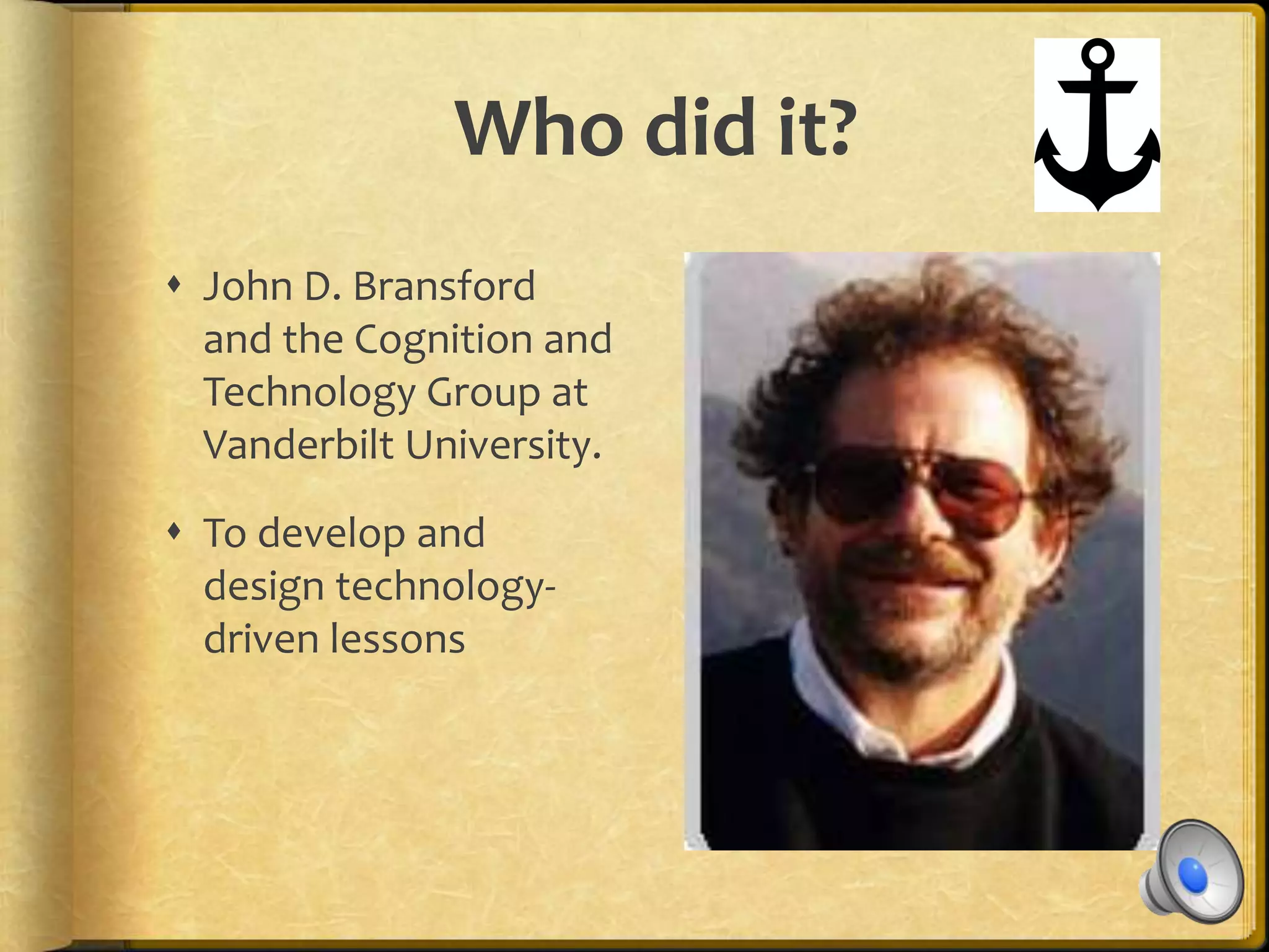 Anchored learning | PPT