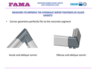 Anchored rubber gasket UG027A presentation | PPTX