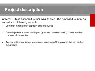 Rock anchored wind turbine | PPTX