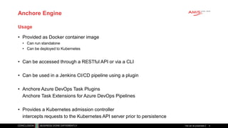 Introduction to Anchore Engine | PPT