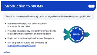 Establish Visibility and Manage Risk in the Supply Chain with Anchore ...