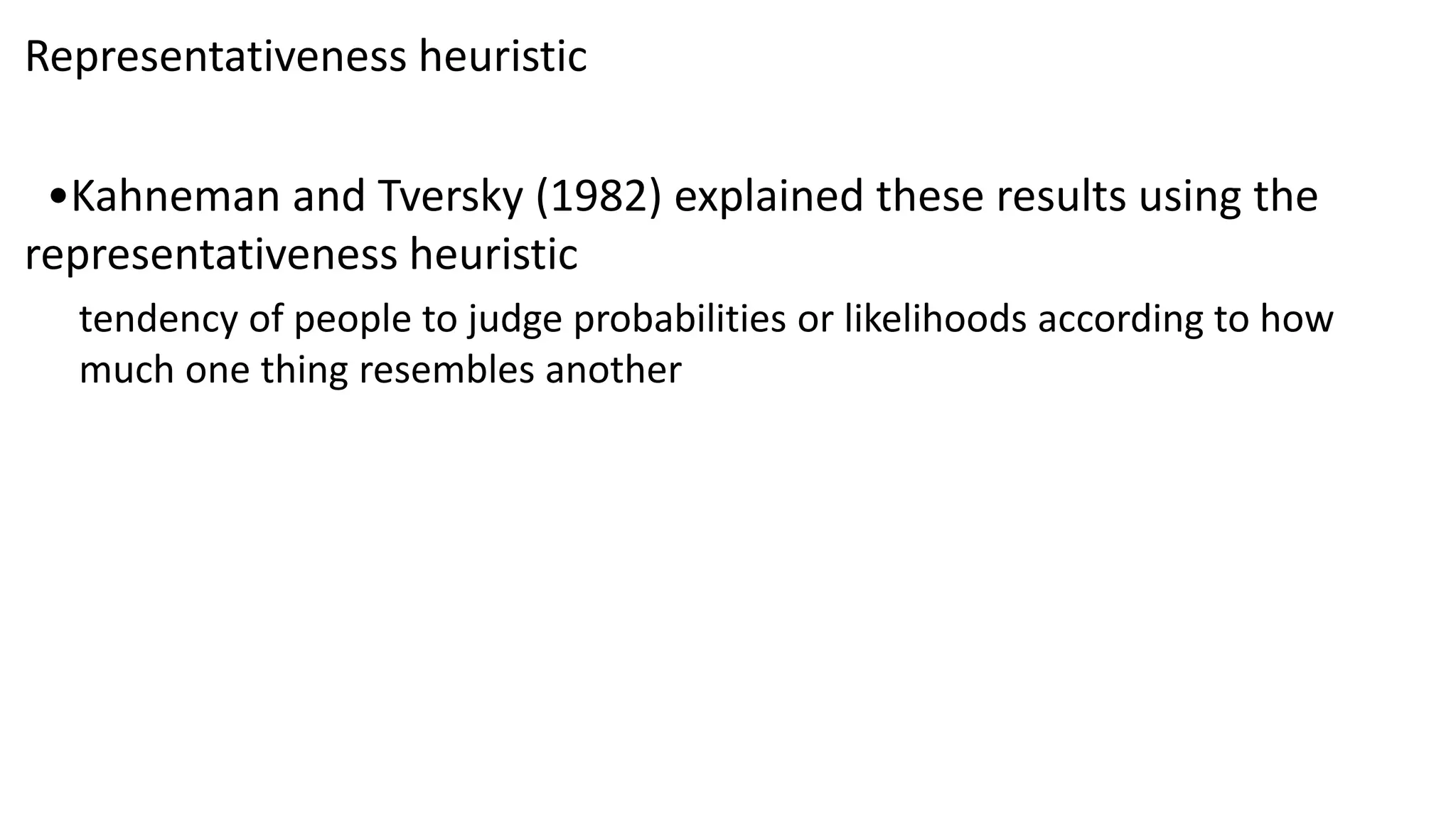 anchoring-heuristic Decision Making | PPTX