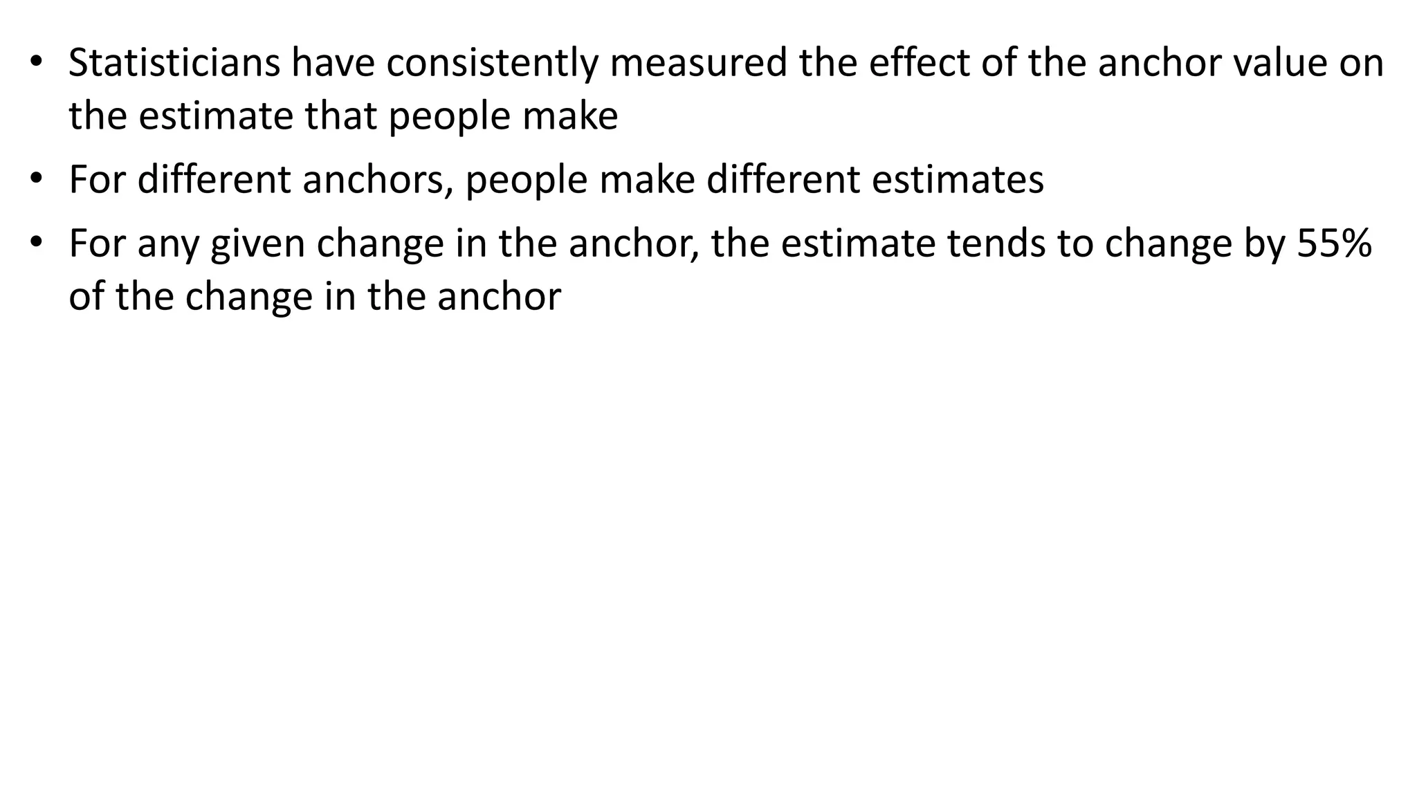 anchoring-heuristic Decision Making | PPTX
