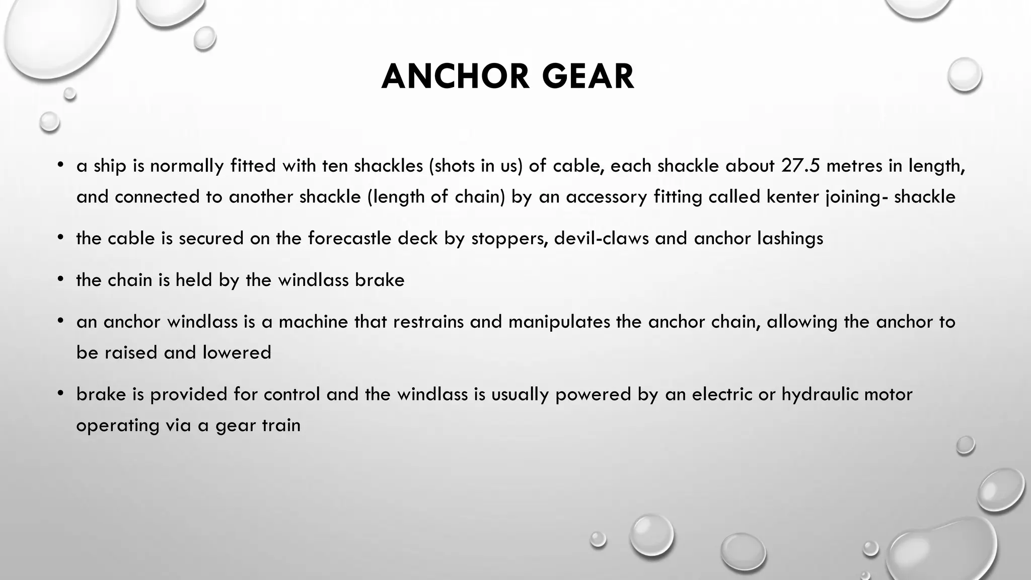 STANDARD ANCHORING AND ANCHORING PROCEDURES | PDF
