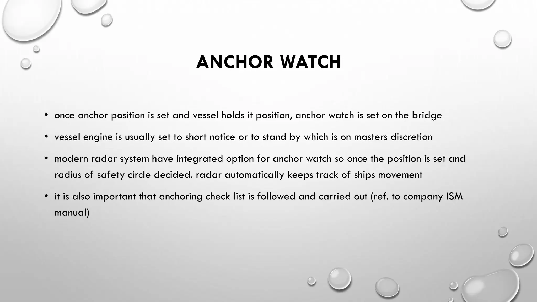 STANDARD ANCHORING AND ANCHORING PROCEDURES | PDF