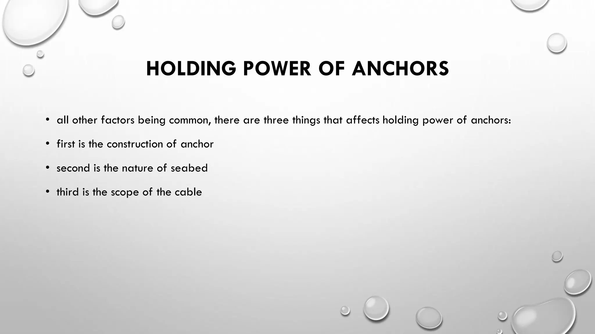 STANDARD ANCHORING AND ANCHORING PROCEDURES | PDF