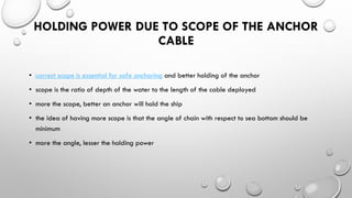 STANDARD ANCHORING AND ANCHORING PROCEDURES | PDF