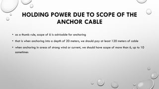 STANDARD ANCHORING AND ANCHORING PROCEDURES | PDF