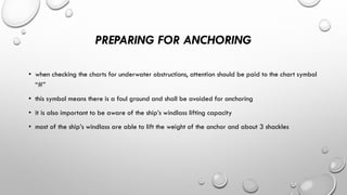 STANDARD ANCHORING AND ANCHORING PROCEDURES | PDF