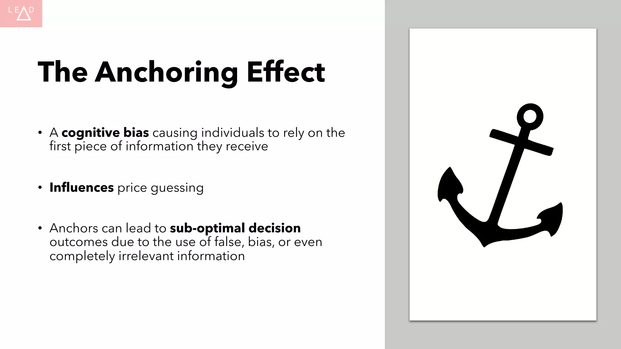 Anchoring Experiment for Business | PDF