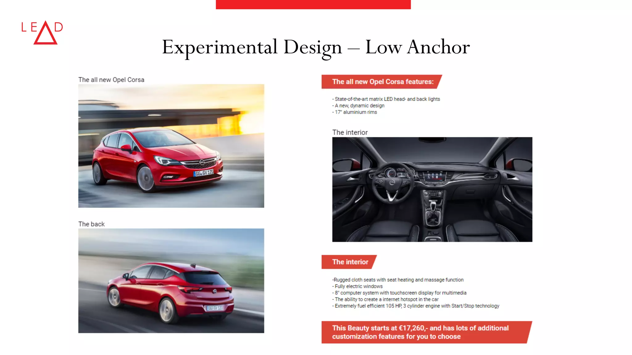 Anchoring Experiment for Business | PDF