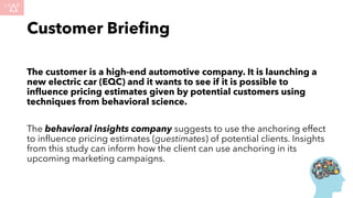 Anchoring Experiment for Business | PPT