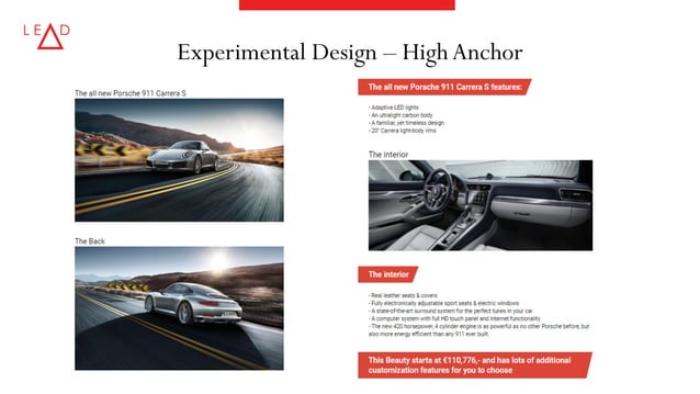 Anchoring Experiment for Business | PPT